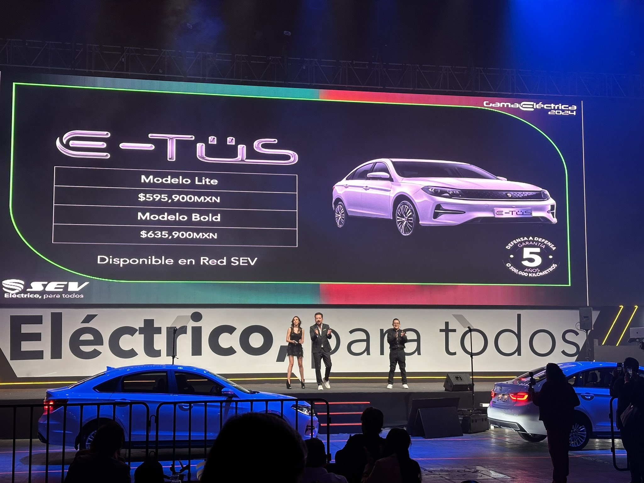 E-TUS e E-WAN Cross 2024: los eléctricos más baratos de México